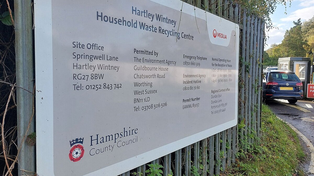 Hampshire backs off Tip Closure Plan again - Hart Liberal Democrats